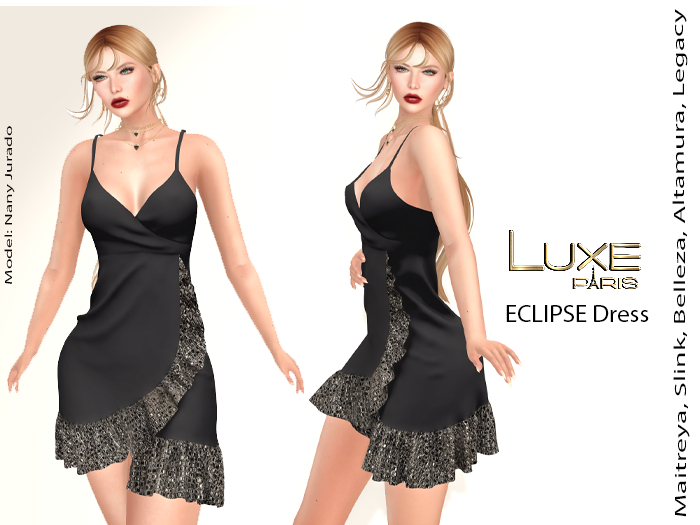 Second Life Marketplace - LUXE Paris ECLIPSE Dress